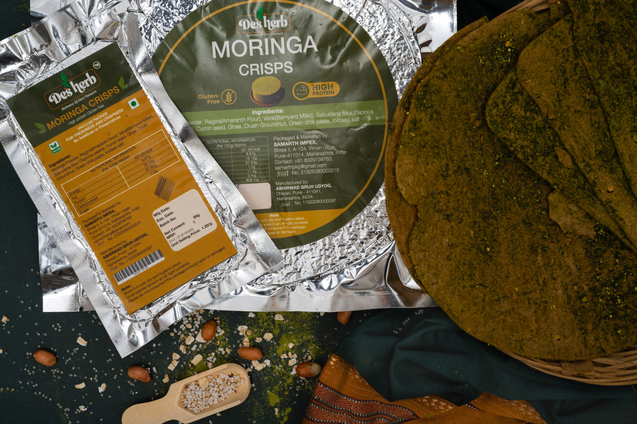 Buy Moringa Crisps Online in India | Healthy, Vegan & Gluten-Free Snacks